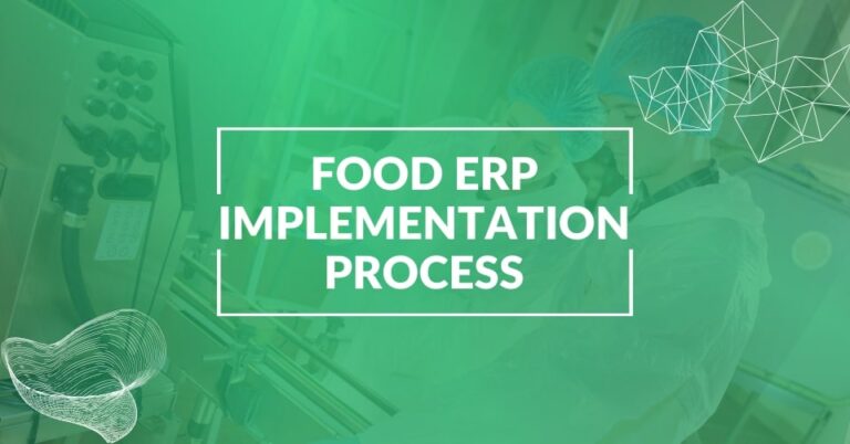 What Is the Implementation Process for a Food ERP System?